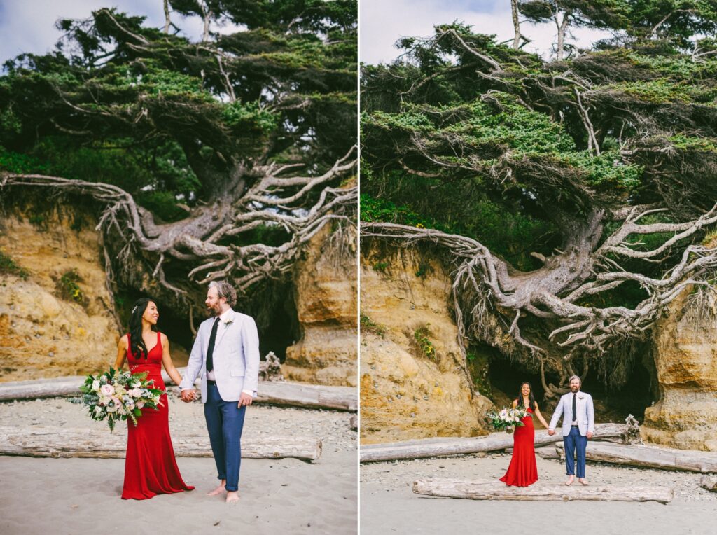 Ruby Beach Elopement - Jerome Tso - Seattle & Portland Wedding Photography